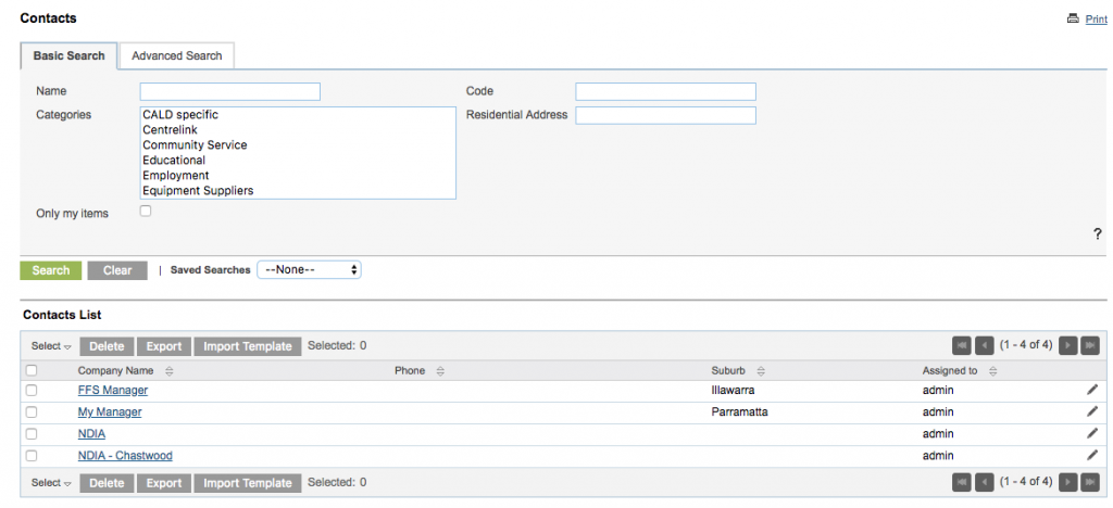 Create a Contact – Community Data Solutions