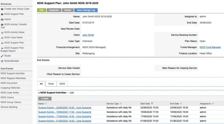 NDIS Activity Transfer Tool – Community Data Solutions