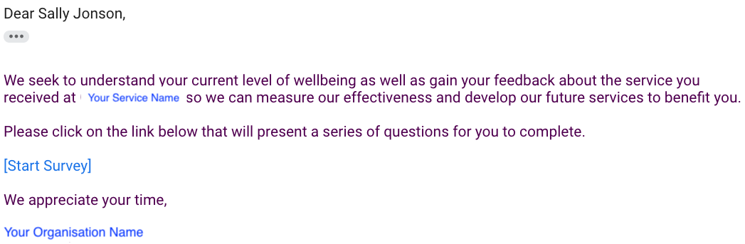 CI Assessment – create a client assessment via email – Community Data ...