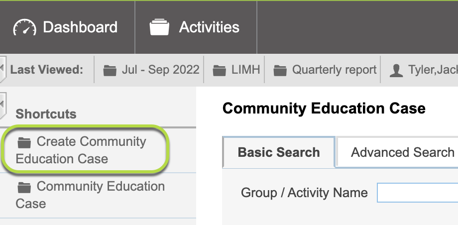 Recording Enquiries count for DEX Reporting – Community Data Solutions