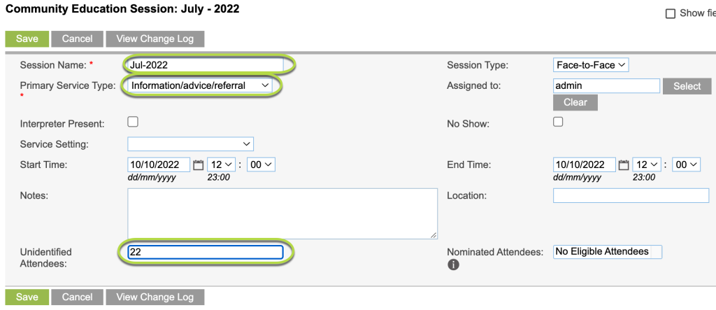Recording Enquiries count for DEX Reporting – Community Data Solutions