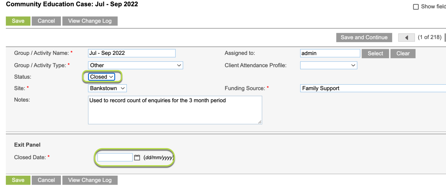 Recording Enquiries count for DEX Reporting – Community Data Solutions