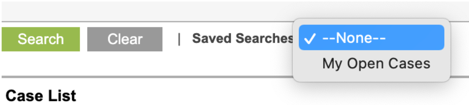 Saving a Search – Community Data Solutions